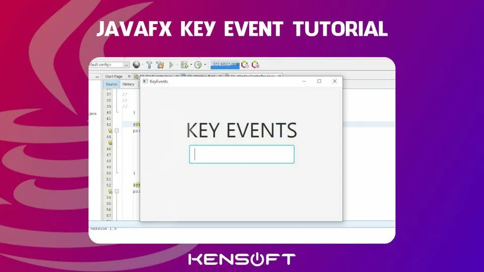 How to use the Key Event in JavaFX | 100% Best for beginners How to use the Key Event in JavaFX | 100% Best for beginners