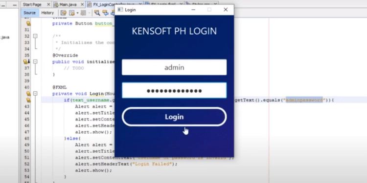 How to create JavaFX Login application with CSS | 100% best for beginners