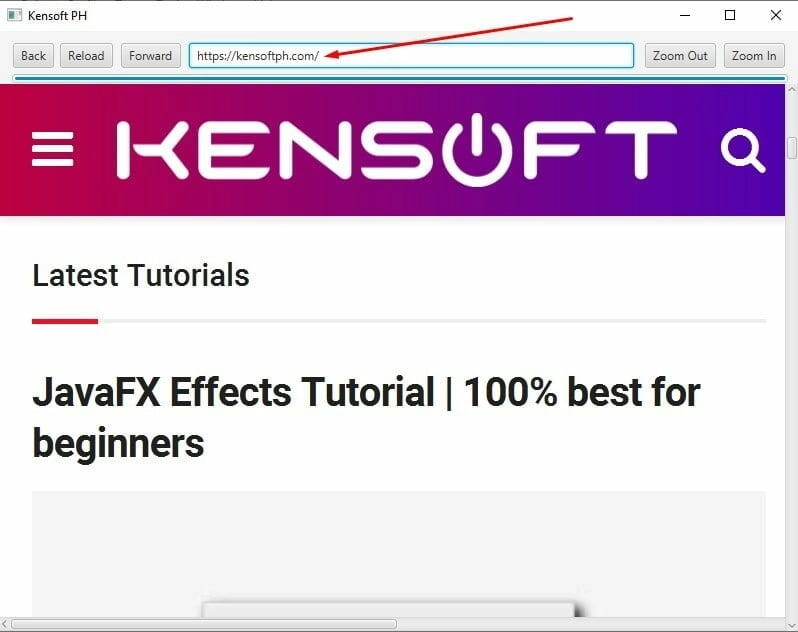 JavaFX WebView Tutorial | 100% best for beginners