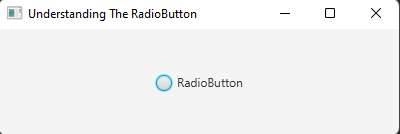 RadioButton in JavaFX | 100% Perfect for beginners