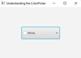 How to use the ColorPicker in JavaFX | 100% Perfect Tutorial