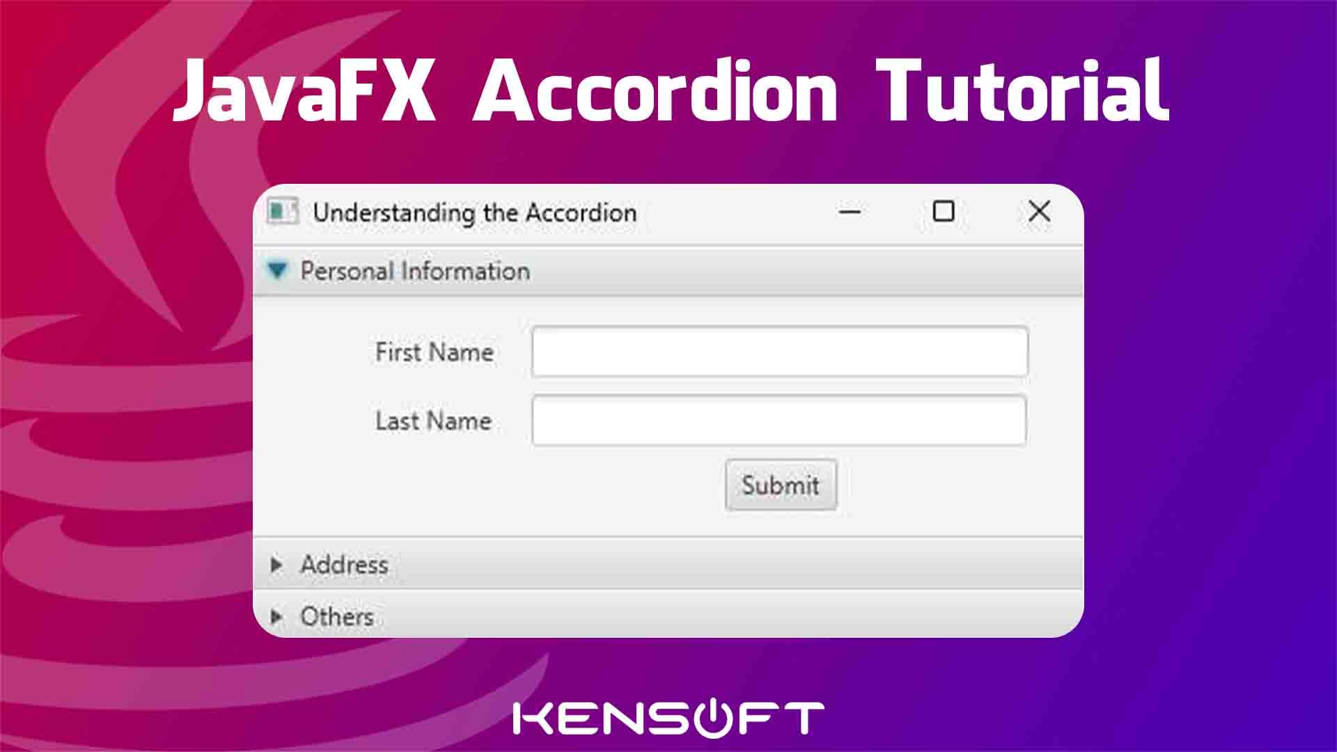 How to use the Accordion in JavaFX | 100% Perfect Tutorial
