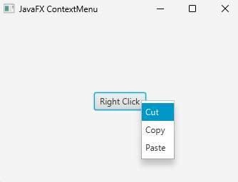 How to use the JavaFX ContextMenu | 100% Perfect Tutorial