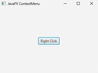 How to use the JavaFX ContextMenu | 100% Perfect Tutorial