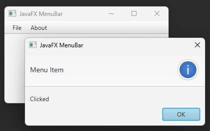 How to use the Menu Bar in JavaFX | 100% Perfect Tutorial