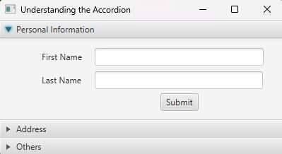 How to use the Accordion in JavaFX | 100% Perfect Tutorial