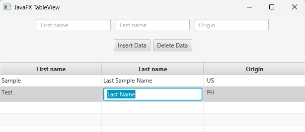 How to use the Table View in JavaFX | 100% Perfect Tutorial