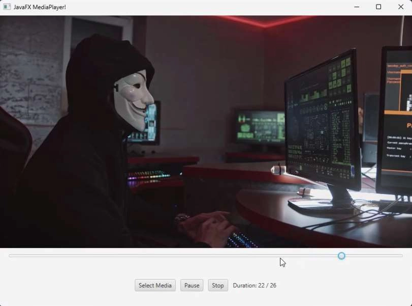 How to Play Video in JavaFX MediaPlayer from a File