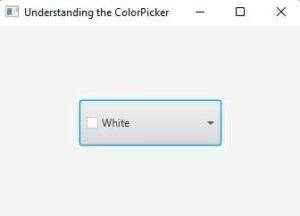 How to use the ColorPicker in JavaFX | 100% Perfect Tutorial