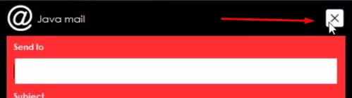 100% best Java swing mailing Graphical User Interface (GUI)