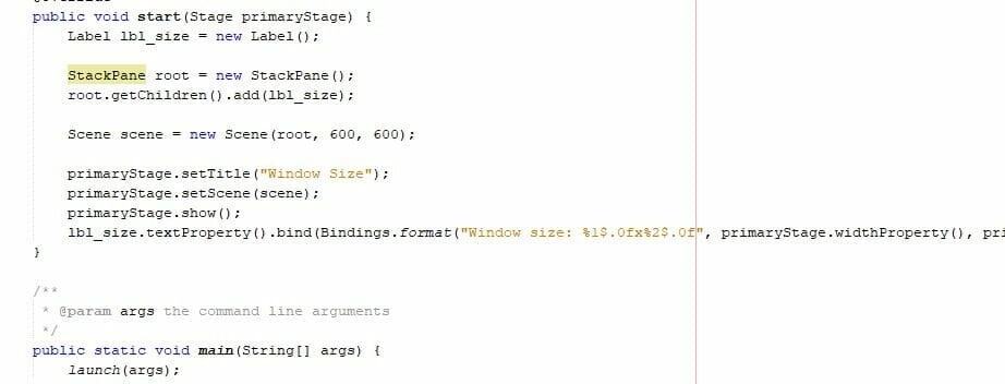 How to get the window size in JavaFX | 100% best tutorial